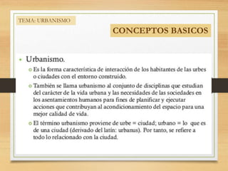 1 introduccion al urbanismo (1) | PPT