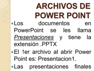introduccion powerpoint | PPTX