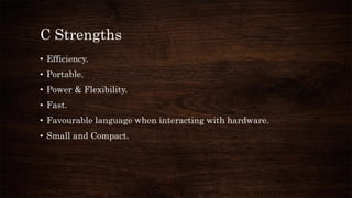 1 introducing c language | PPT