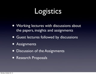 KM2012 Lecture 1: introduction | PPT
