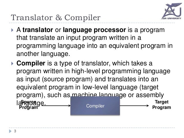 Compiler Construction Course - Introduction