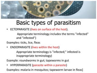 1 introduction to veterinary Parasitology | PPTX