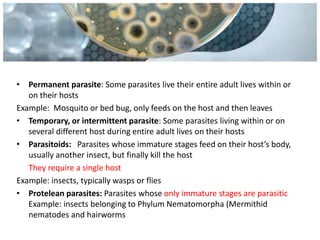 1 introduction to veterinary Parasitology | PPTX