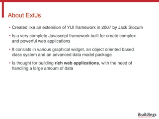 ExtJS: La piattaforma vincente | PDF | Web Development | Internet