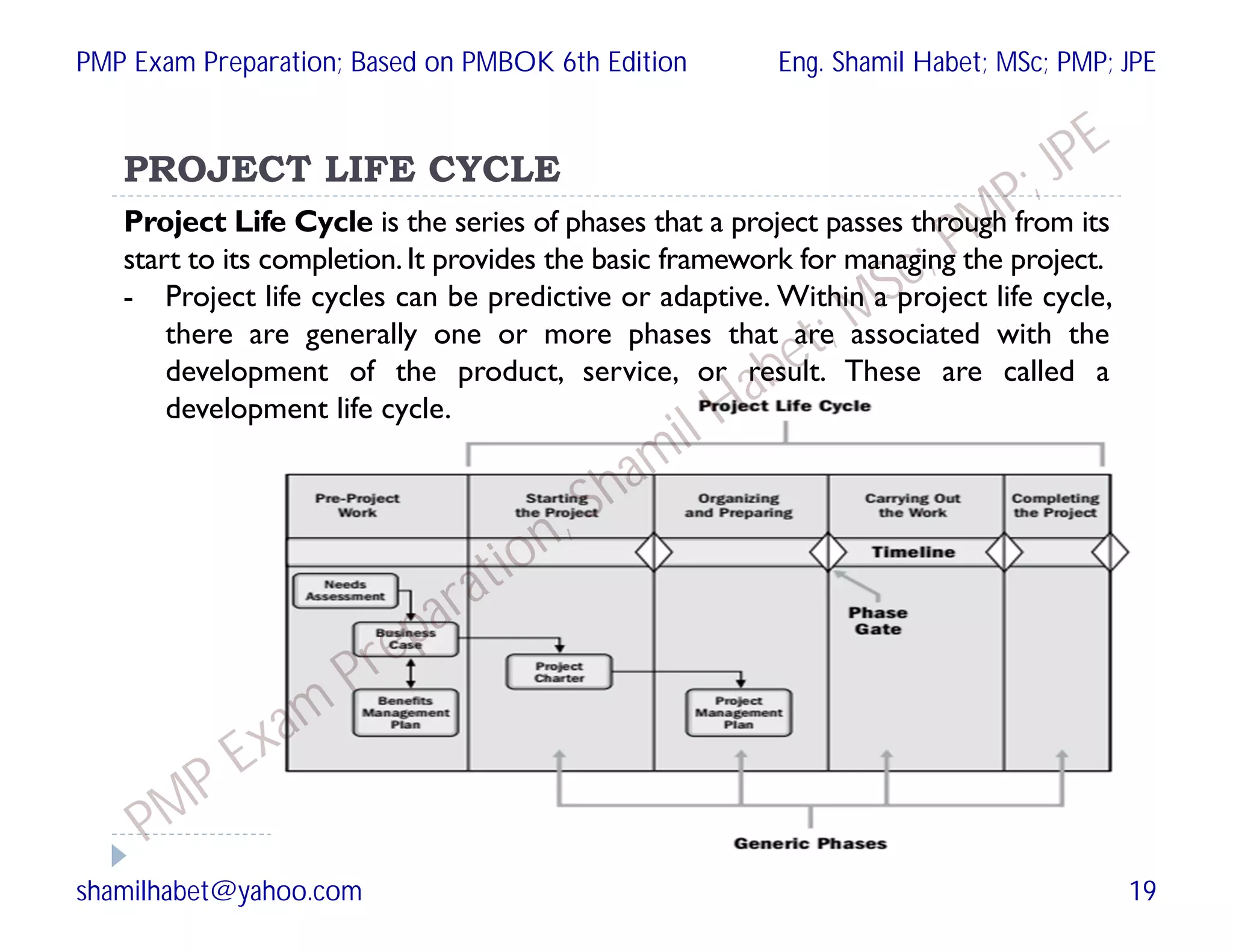 PMP Chapter 1 of 6 introduction (Based on PMBOK 6th edition) | PDF