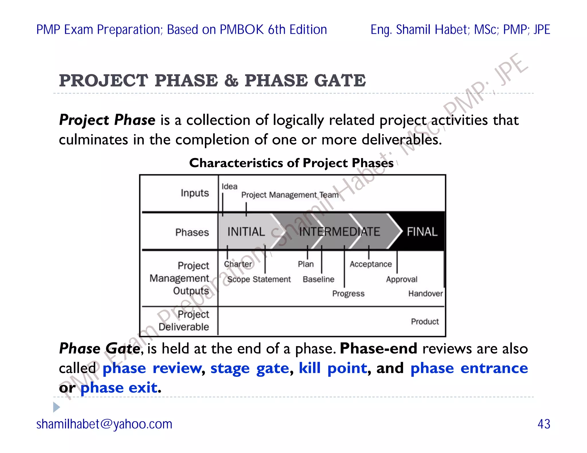 PMP Chapter 1 of 6 introduction (Based on PMBOK 6th edition) | PDF
