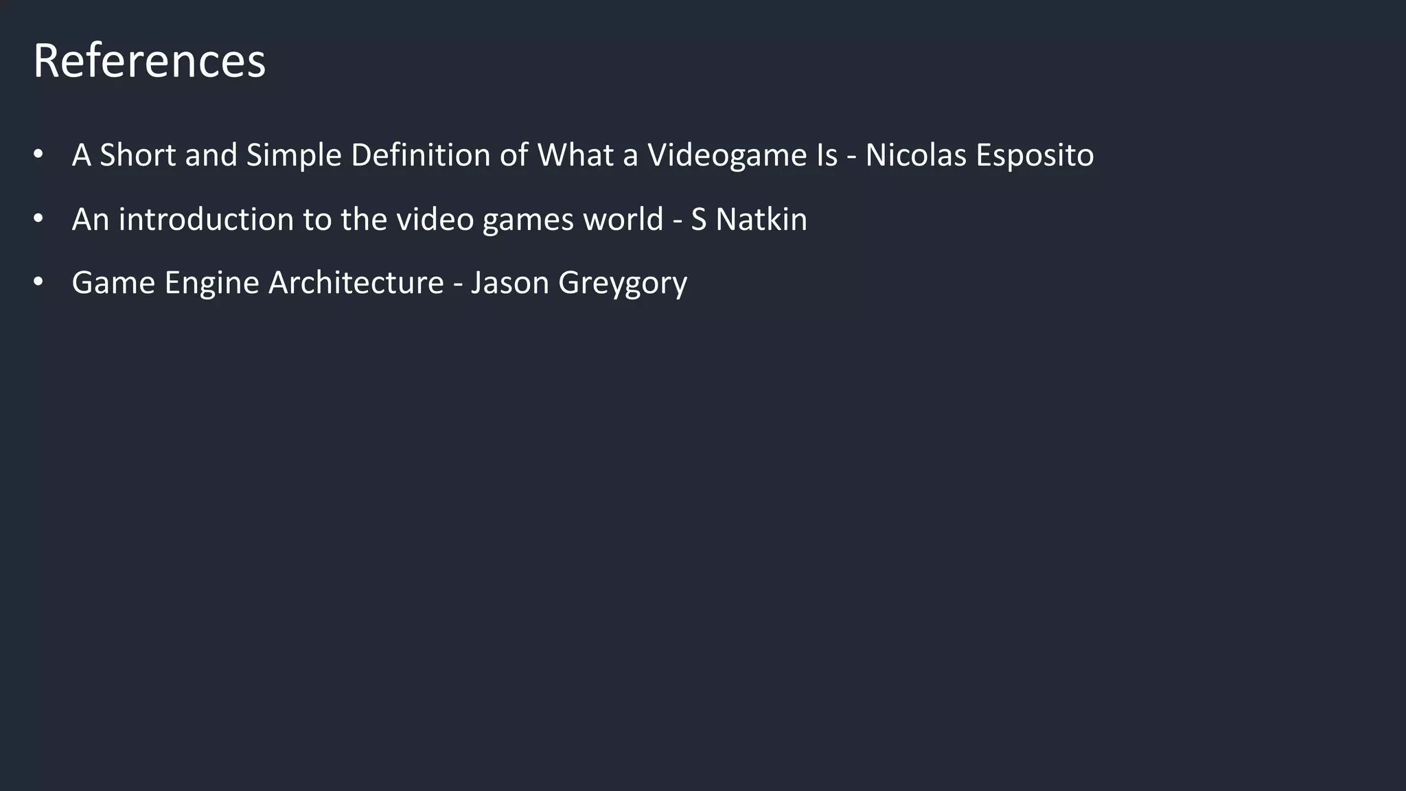 1-Introduction (Game Design and Development) | PPT