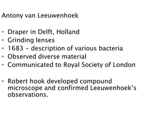 Introduction to micro biology:1st lecture mbbs | PDF