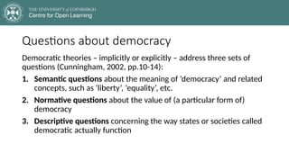 1-Introduction about democracy and where it is necessary and why | PPTX