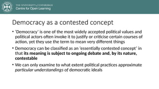 1-Introduction about democracy and where it is necessary and why | PPTX