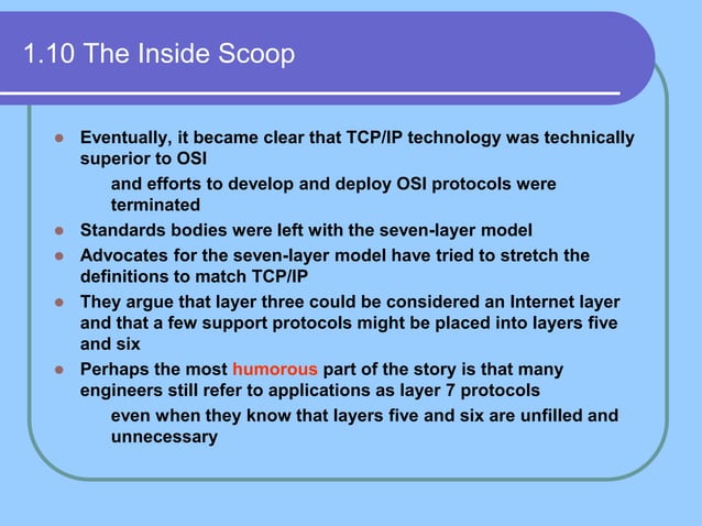 1 Introduction To Computer Networkingppt Computer Networking Computing
