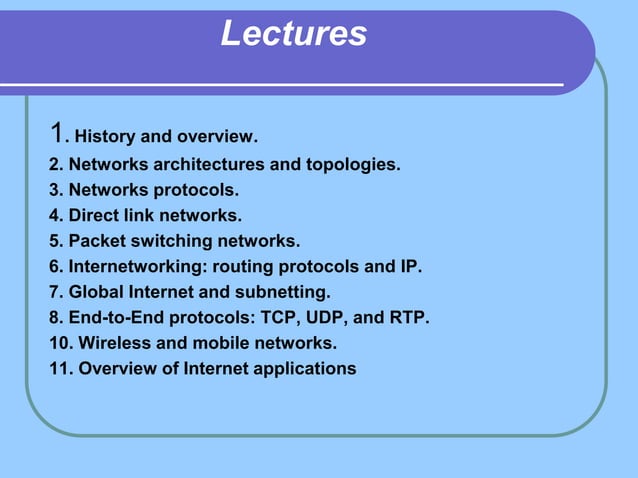 1-introduction-to-computer-networking.ppt | Computer Networking | Computing