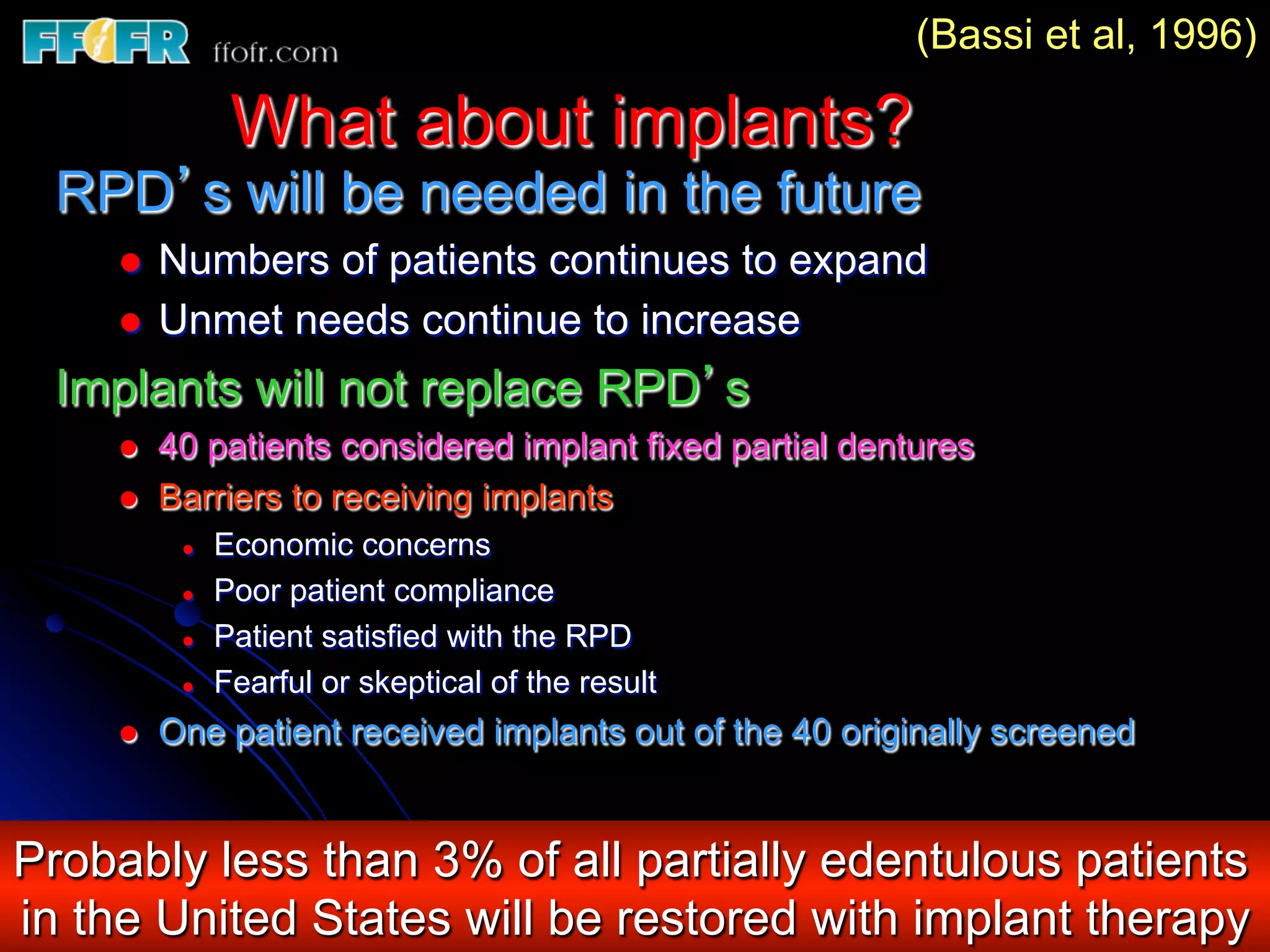 1.introduction and basic components of rpd's copy | PDF | Dental Health ...