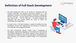 Introduction to Full Stack Development with MERN | PPTX
