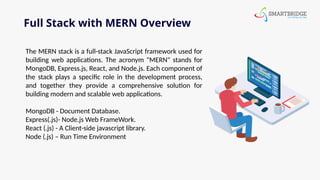 Introduction to Full Stack Development with MERN | PPTX