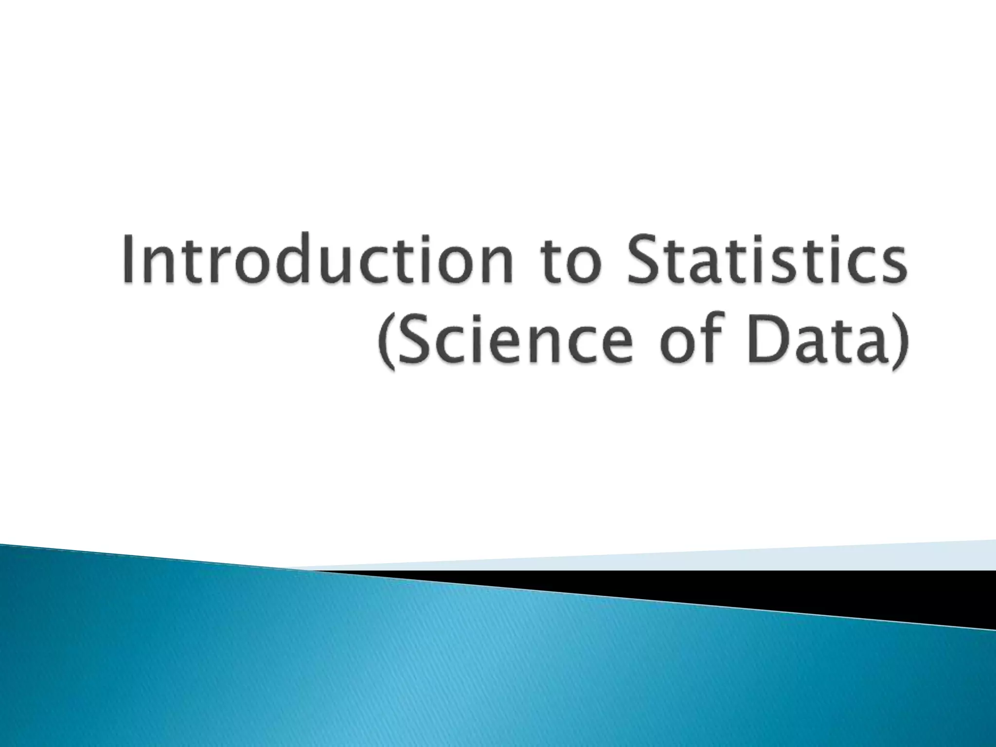 Statistics | PPTX