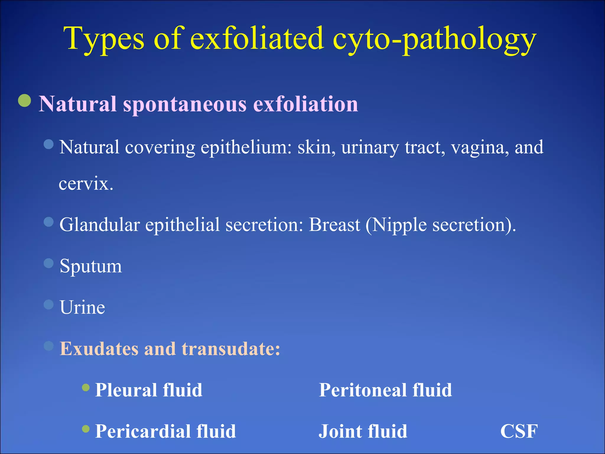 introduction of cytopathology | PPT