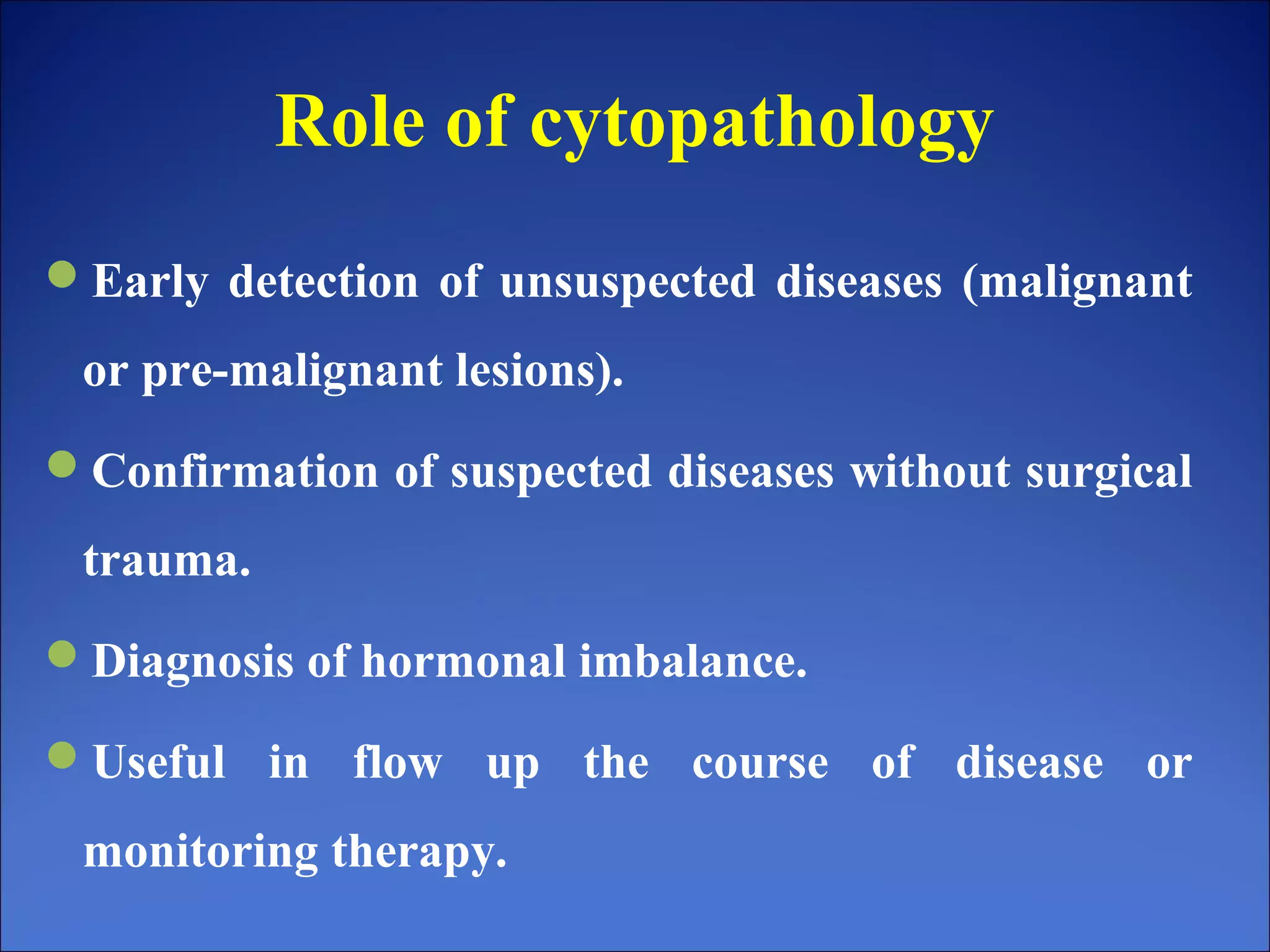 introduction of cytopathology | PPT