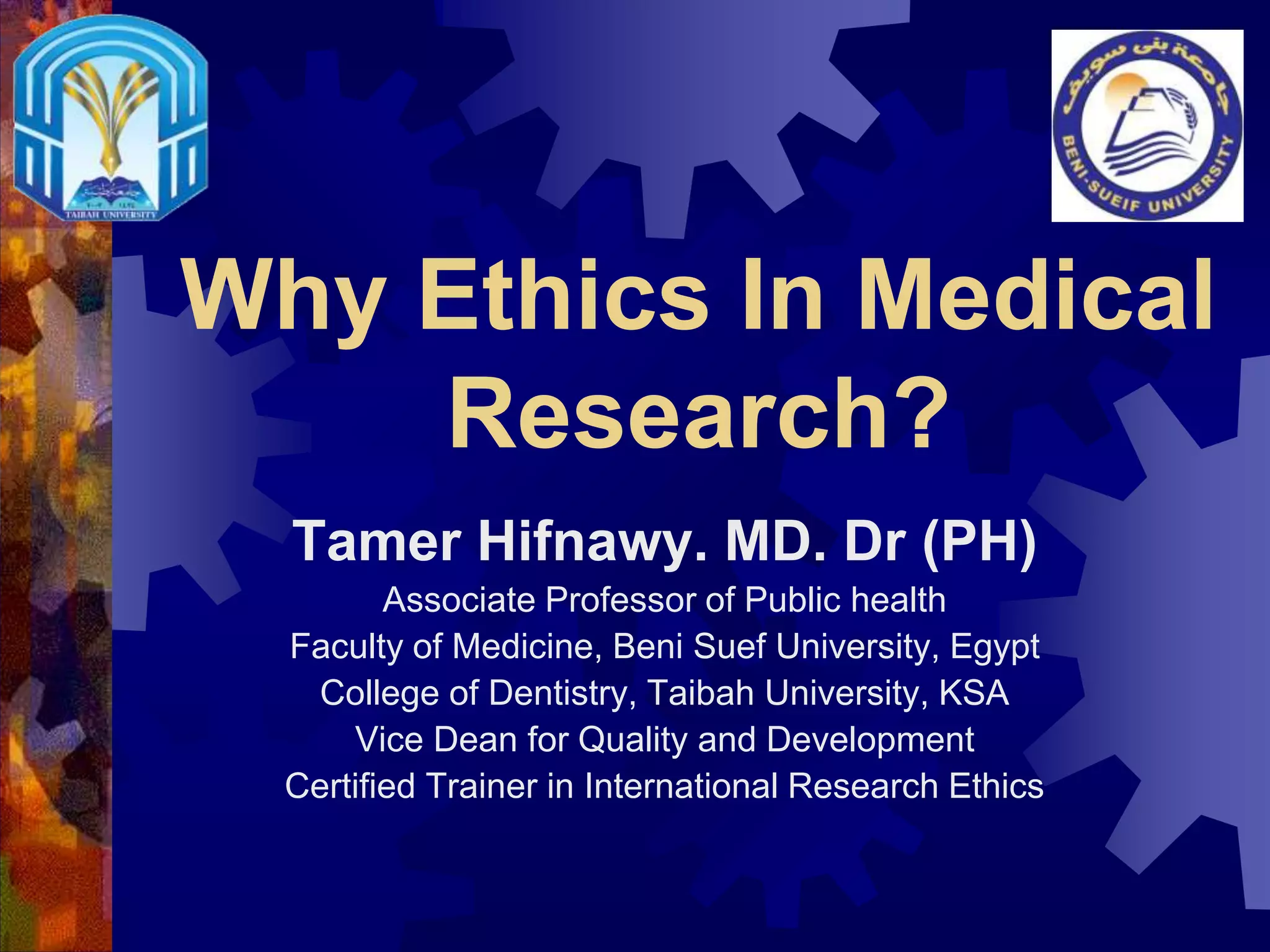 Introduction to research ethics | PPTX
