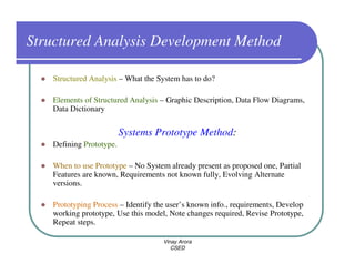 A&D - Introduction to Analysis & Design of Information System | PDF