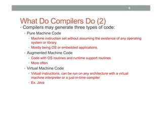 1 introduction to compiler | PDF