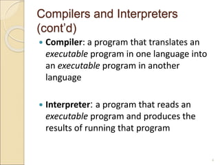 1 - Introduction to Compilers.ppt | Programming Languages | Computing