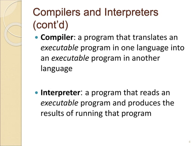 1 - Introduction to Compilers.ppt | Programming Languages | Computing