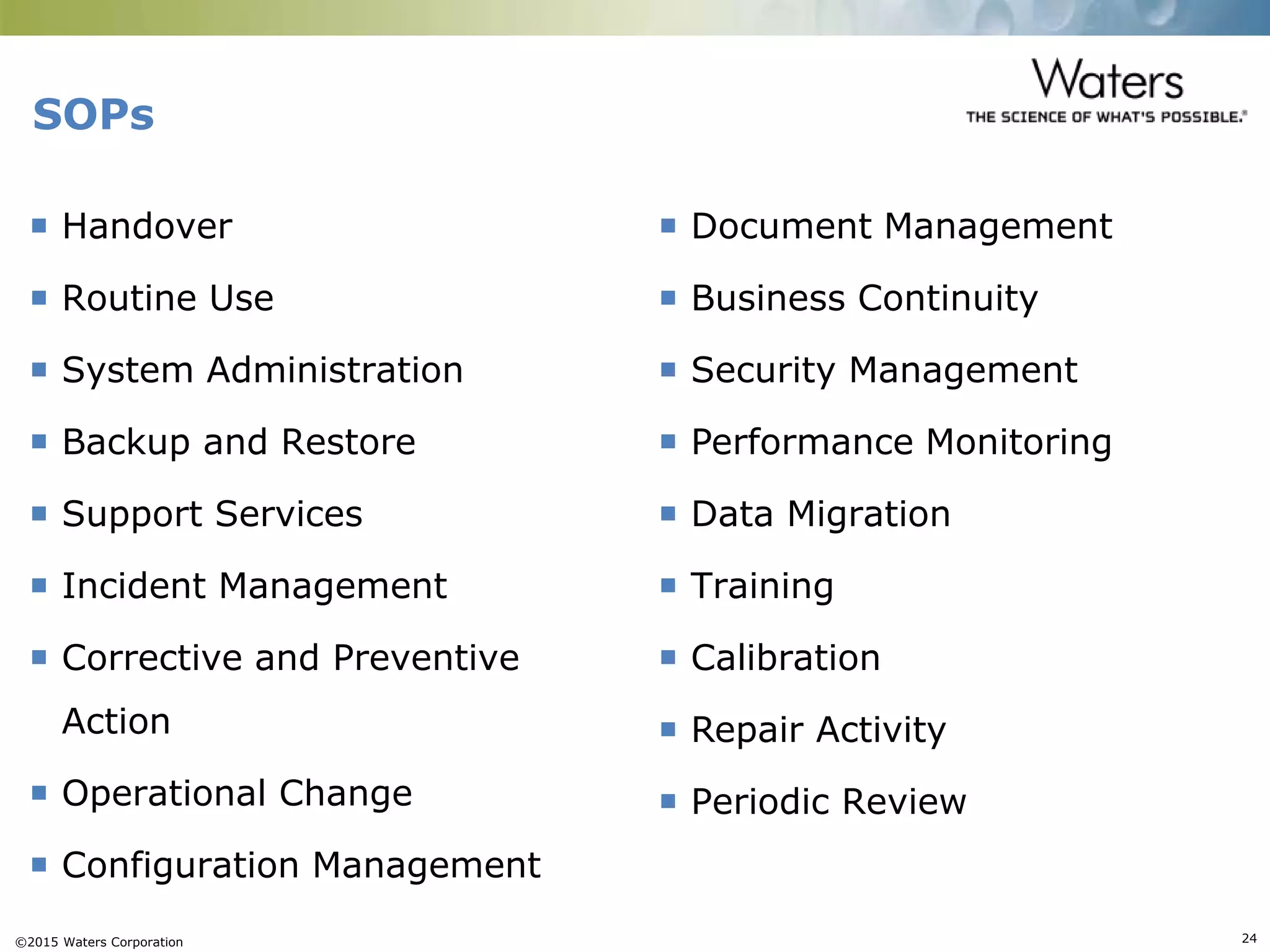 1 - Introduction to Computerized Systems Validation - for review.pptx