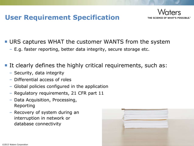 1 Introduction To Computerized Systems Validation For Reviewpptx