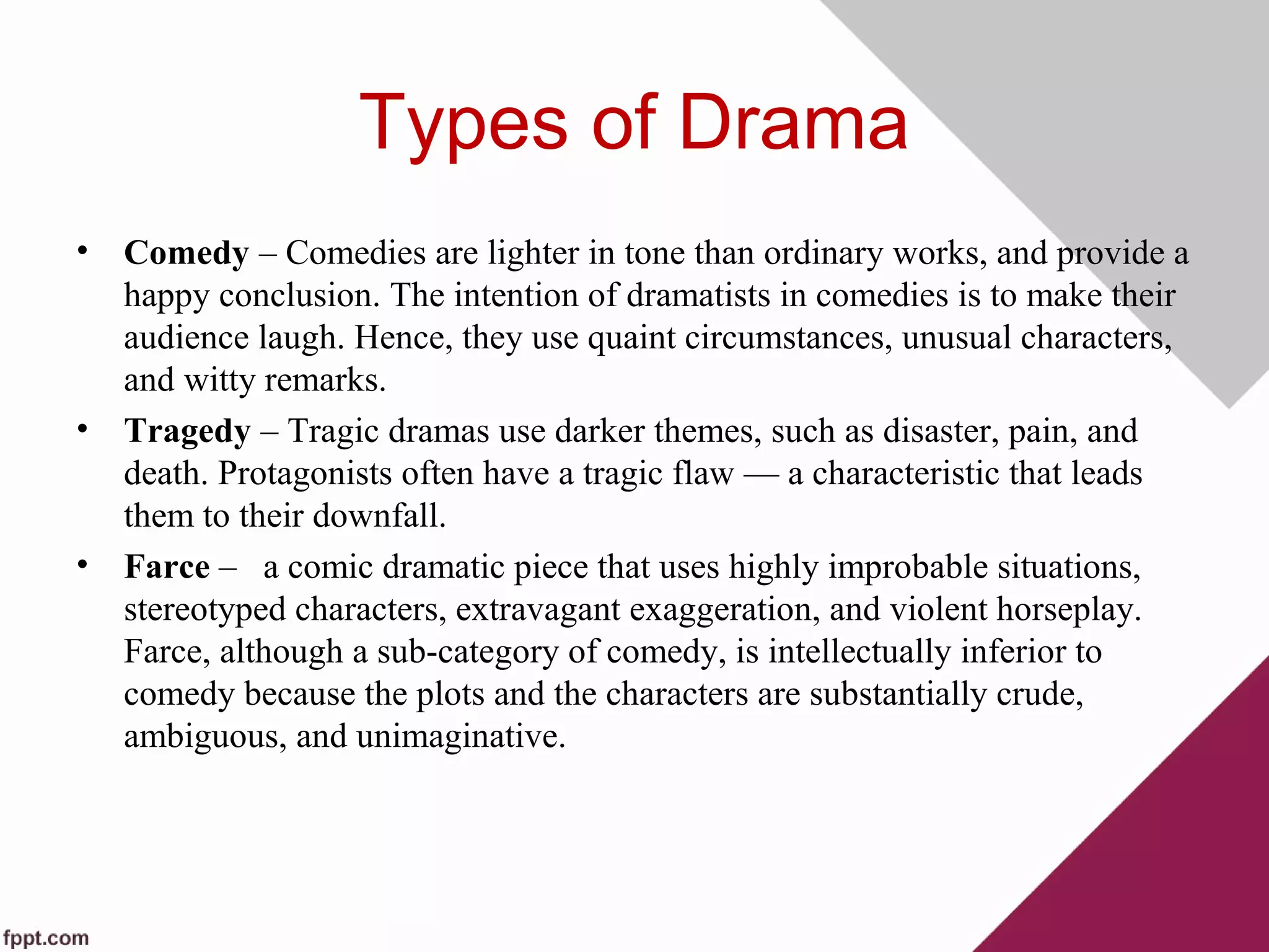 1 introduction to drama & tragedy | PPT