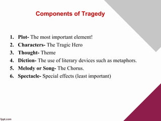 1 introduction to drama & tragedy | PPT