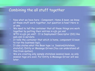 1-introduction to ejb | PPT