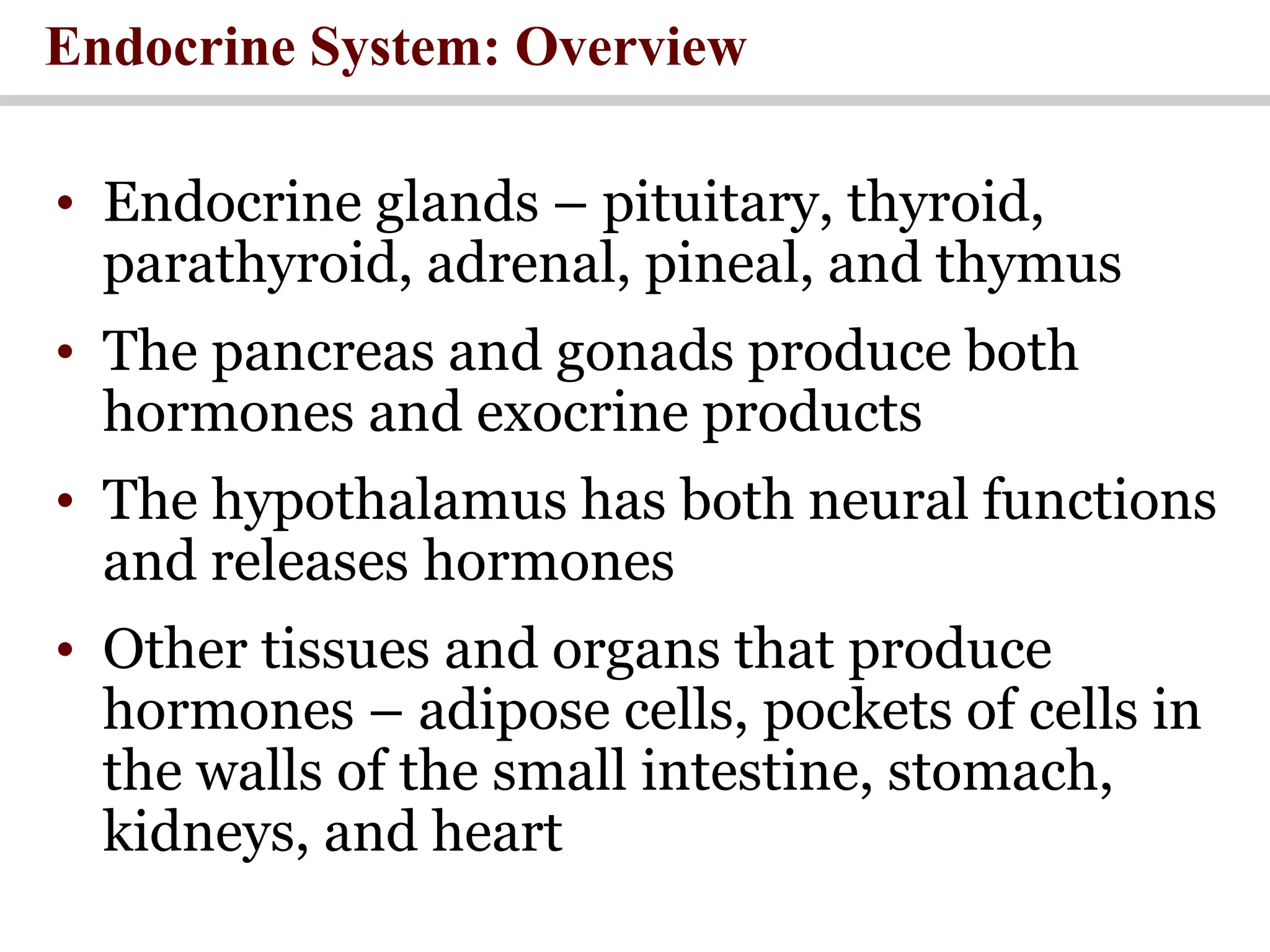 1-Introduction to Endcrine System Endocrine Disorder | PPT