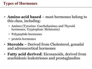 1-Introduction to Endcrine System Endocrine Disorder | PPT