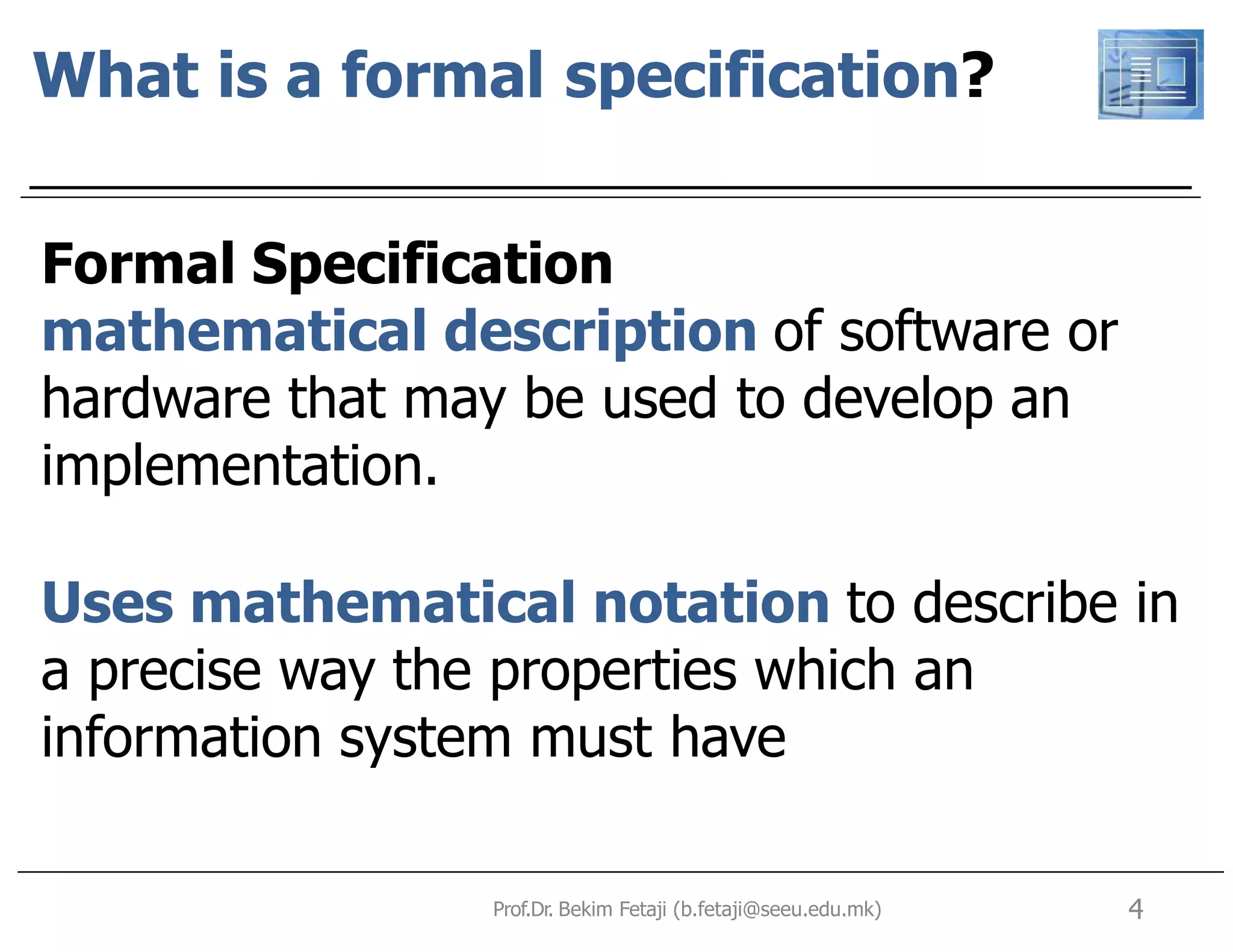 1 - Introduction to Formal Specification.pptx