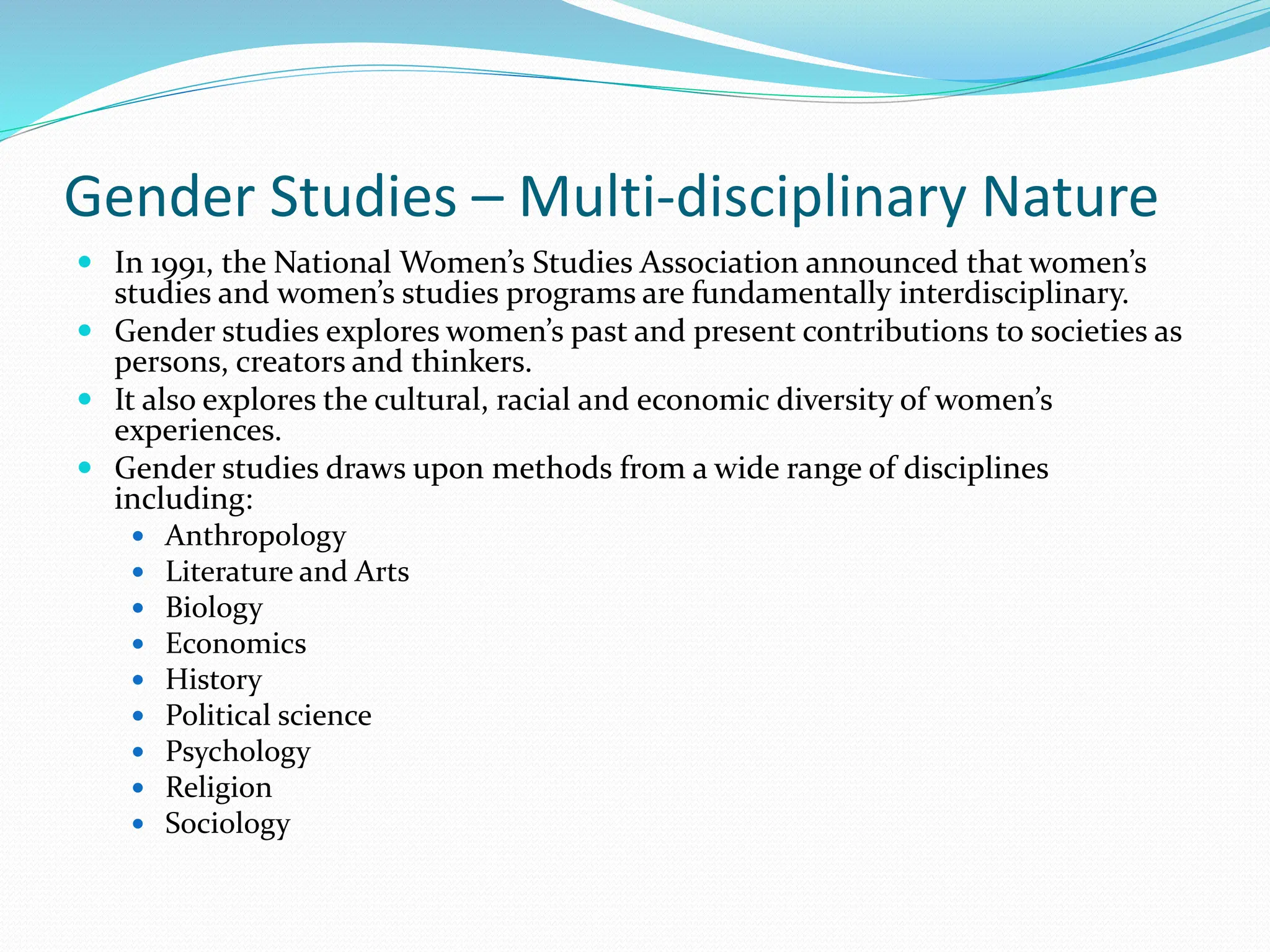 1 - Introduction to Gender studies .pptx