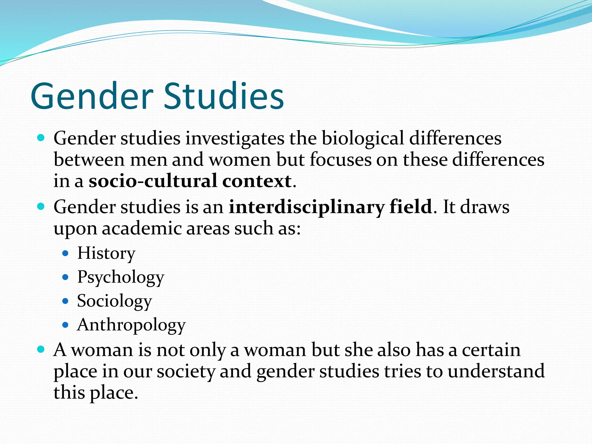 1 - Introduction to Gender studies .pptx