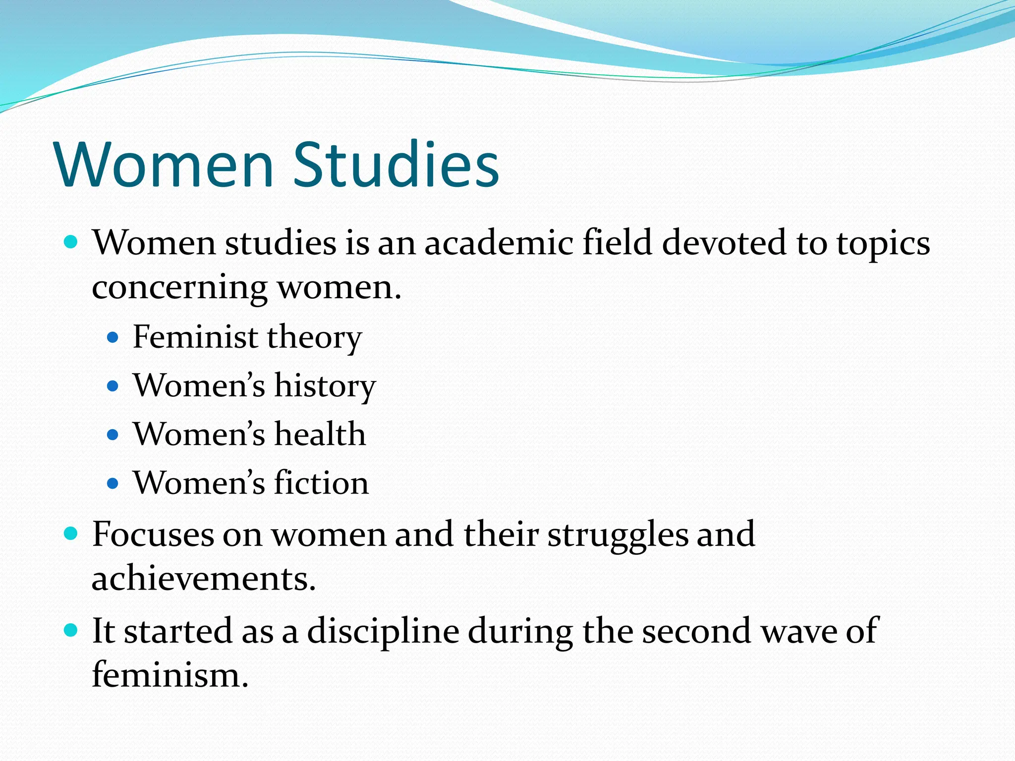 1 - Introduction to Gender studies .pptx
