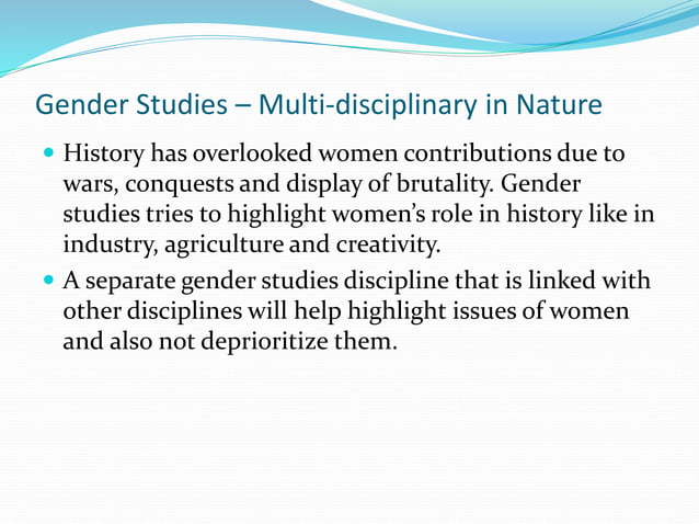 1 - Introduction to Gender studies .pptx