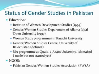 1 - Introduction to Gender studies .pptx