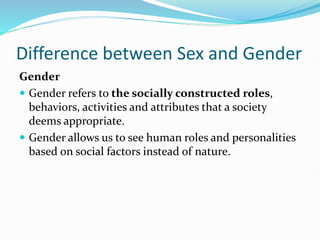 1 - Introduction to Gender studies .pptx