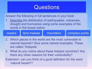 1.introduction to hazard scales and mapping | PPTX
