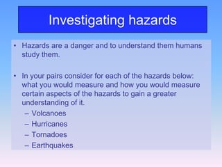 1.introduction to hazard scales and mapping | PPTX