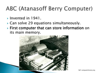 Introduction to ICT - lecture 1 | PPTX
