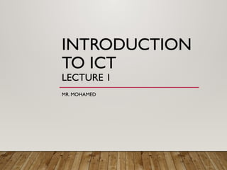 1-introduction to ICT-lec1.pptx communication | PPTX