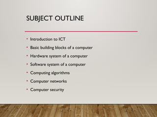 1-introduction to ICT-lec1.pptx communication | PPTX