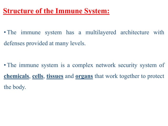 Introduction to Immunology | PPT | Infectious Diseases | Diseases and ...