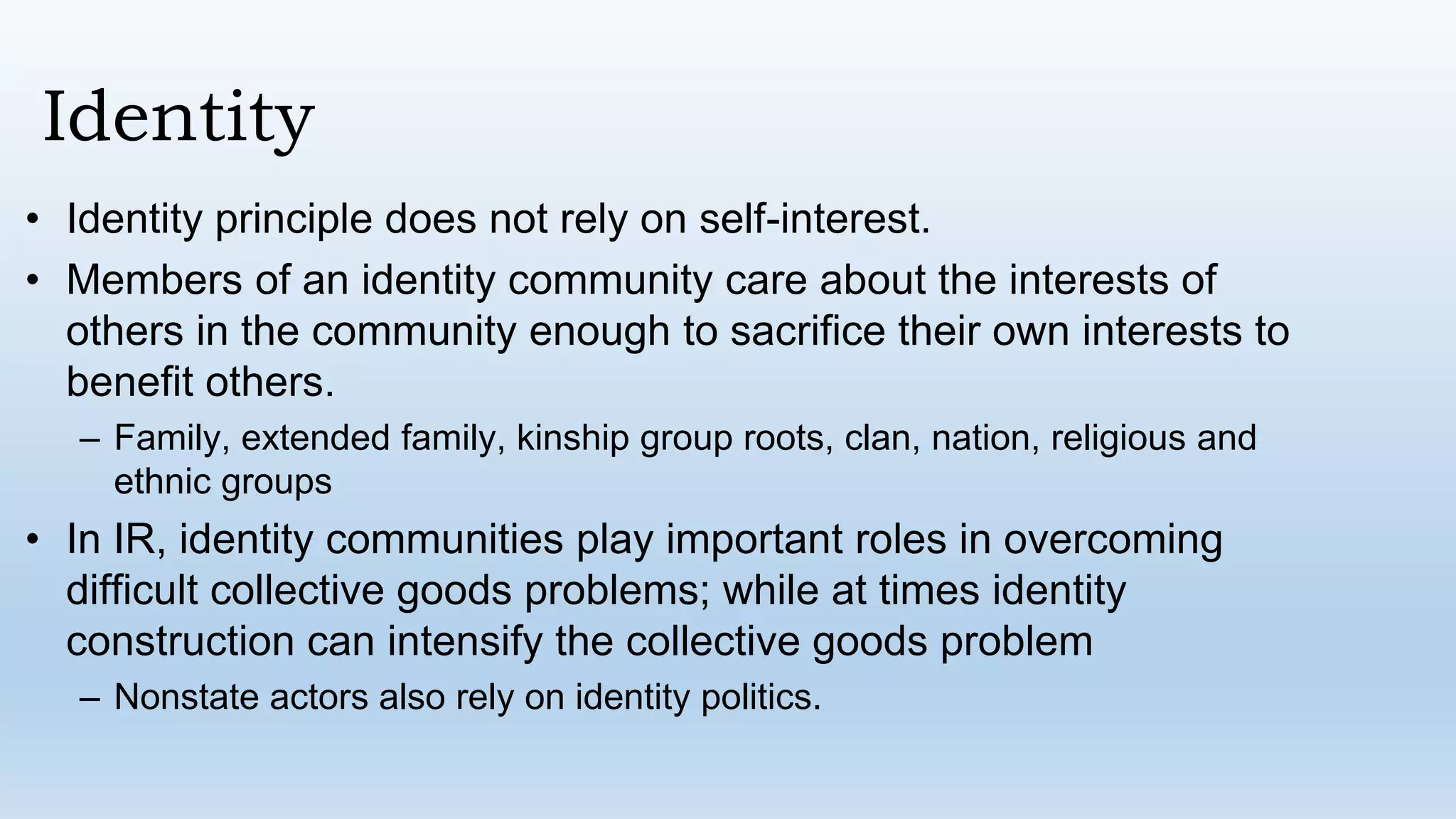 1 introduction to international relations | PPTX