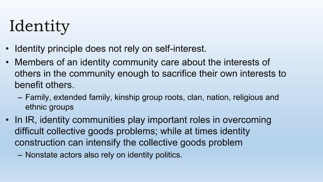 1 introduction to international relations | PPTX | Politics