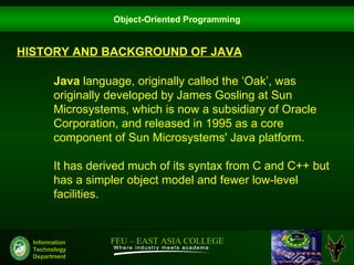 1 introduction to java technology | PPT